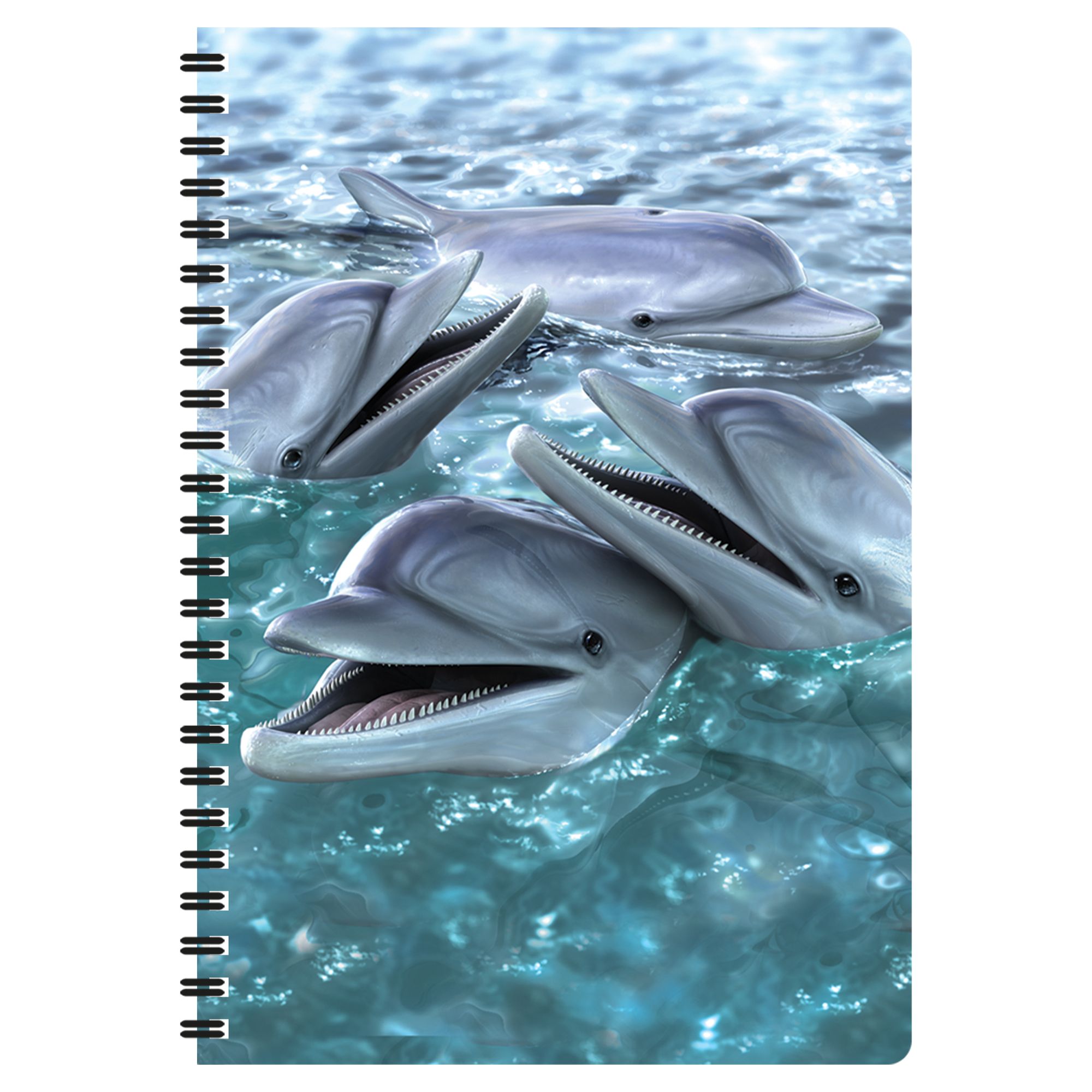 3D LiveLife Notebooks – Dolphin Smile – Deluxebase Store